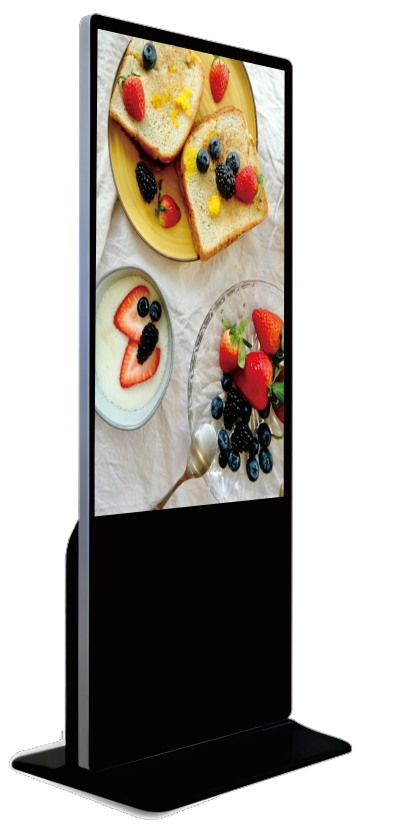 Free standing indoor LCD advertising display - WANSDA